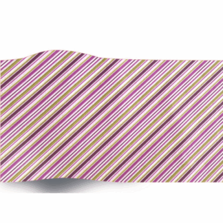 Oblique lines Wrapping Tissue (25 Sheet Pack) – Paper Packaging Place