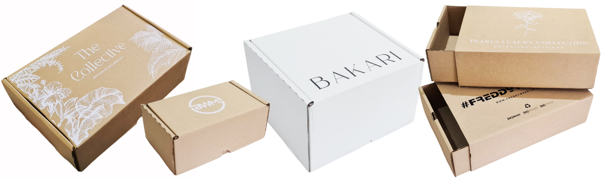 Branded Kraft Shipping Boxes – Paper Packaging Place