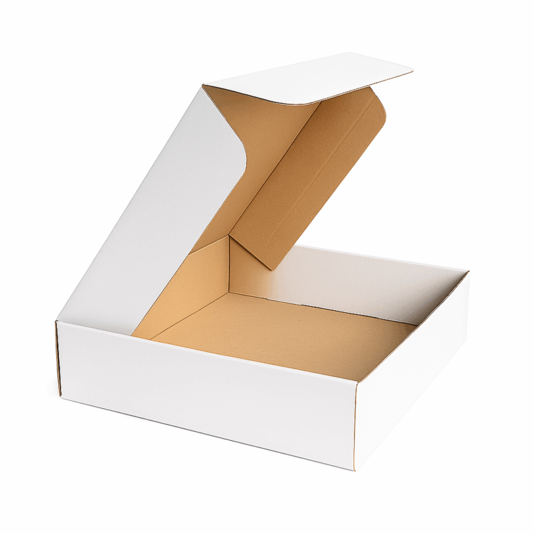 Shipper Box WW White Kraft – 285 × 285 × 80 mm (Pack of 10) – Paper ...